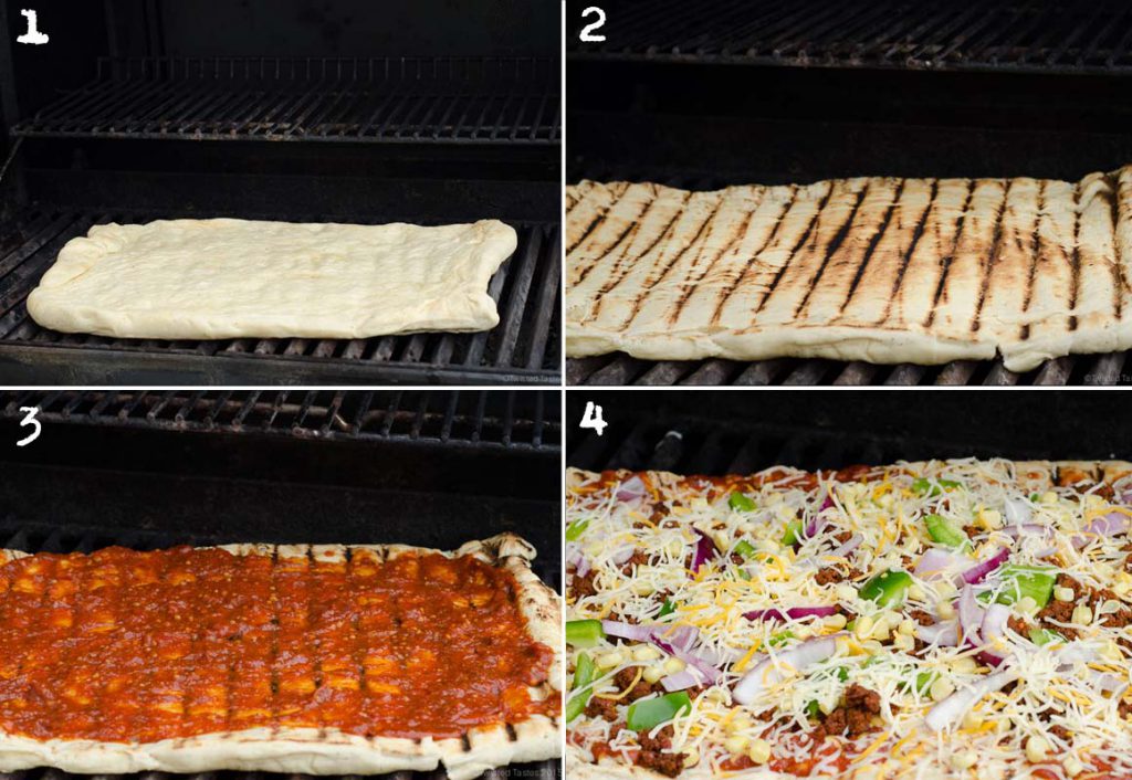 Grilled Mexican Chipotle Pizza | Twisted Tastes